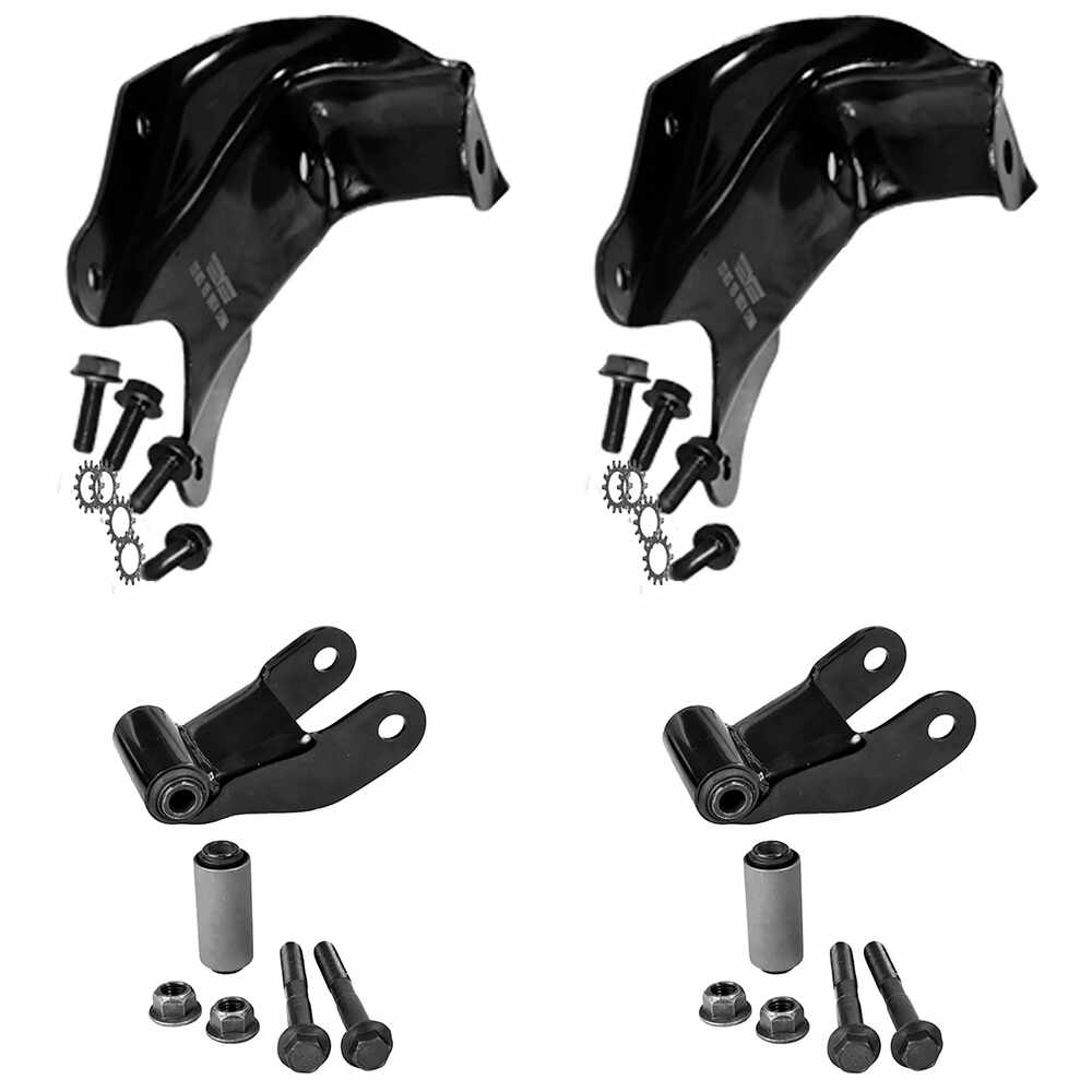 1986-1996 Ford F150 Pickup Truck 2WD Rear Leaf Spring Shackle and ...