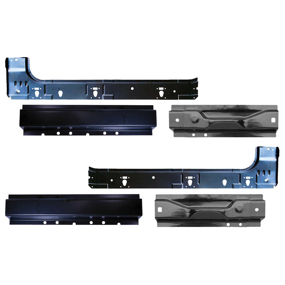 1999-2016 Ford F250 Pickup Super Cab Front and Rear and Inner Rocker ...