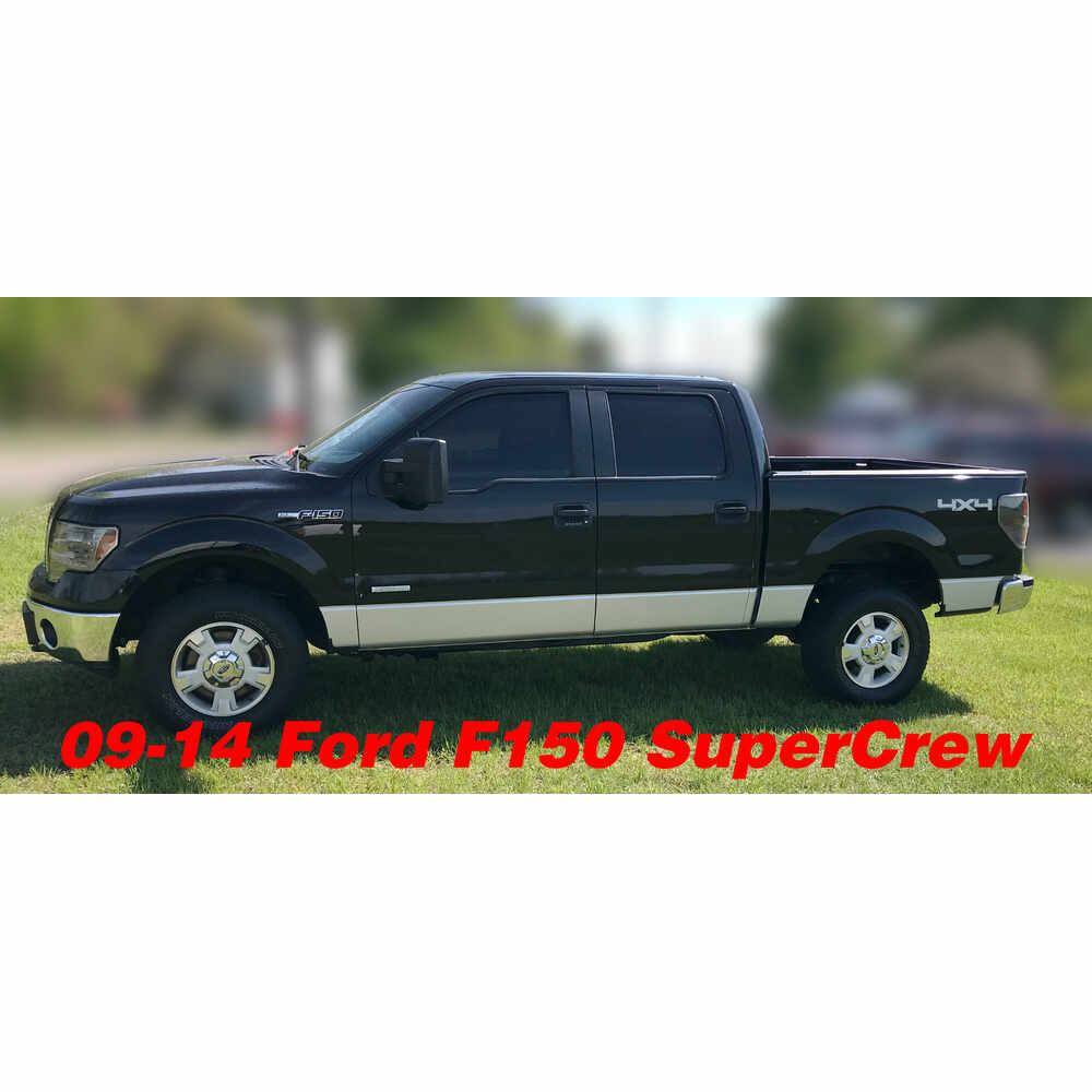 2009-2014 Ford F150 Pickup Truck SuperCrew Rocker Panel - OE Style ...