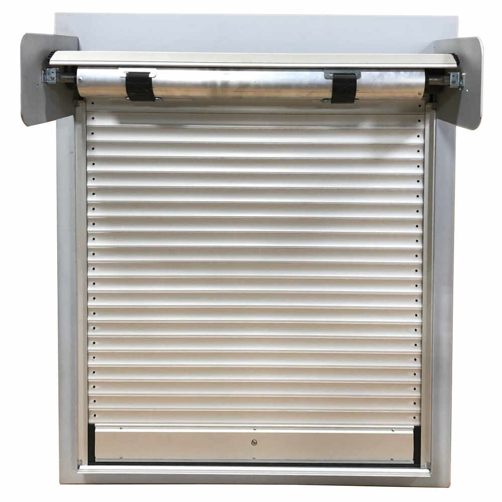 36 x 36.5" Pre-Hung Drop-In Locking Rollup Shutter Door | Mill Supply, Inc.