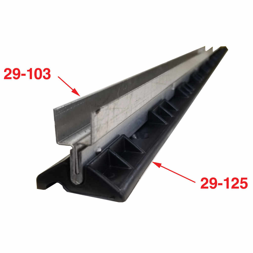 Lower Door Guide with Aluminum Wearstrip | Mill Supply, Inc.