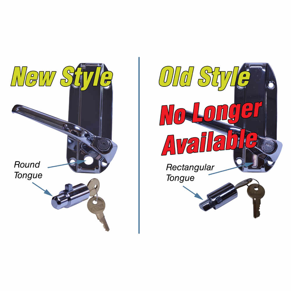 Push Button Cylinder with Keys, Key Required to Lock, Key Code #41 ...