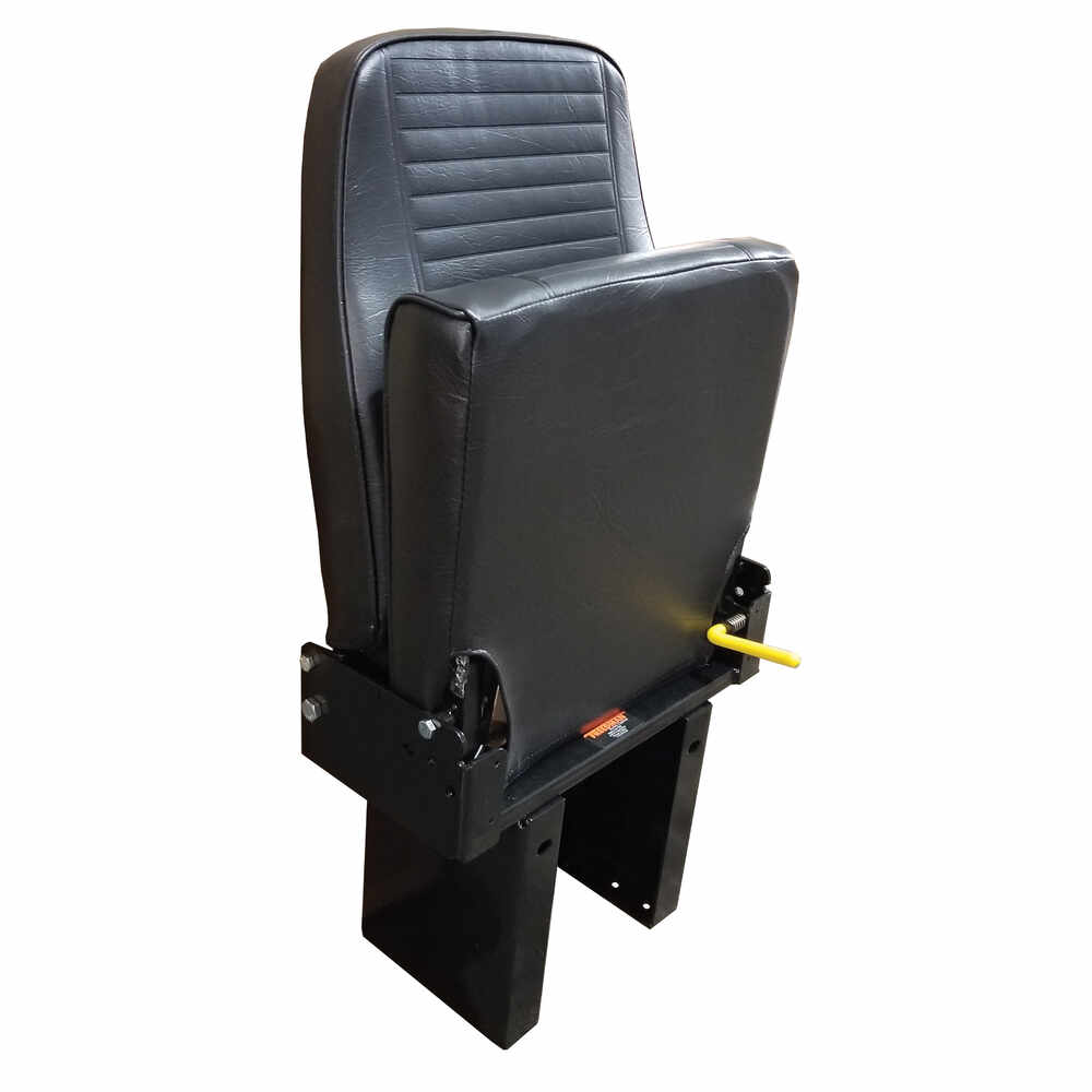Single Seat "Handi-Flip" Passenger Seat - Vinyl | Mill Supply, Inc.