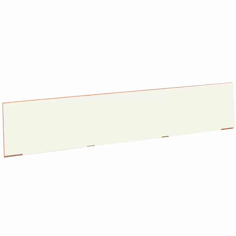 15" x 90" Top Wooden Roll Up Door Panel - White - fits Diamond / Todco ...