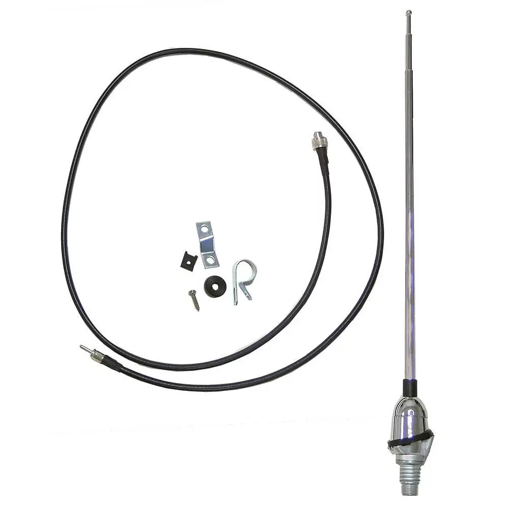 1964-1966 Chevrolet Pickup Truck CK Telescoping Antenna Assembly with ...