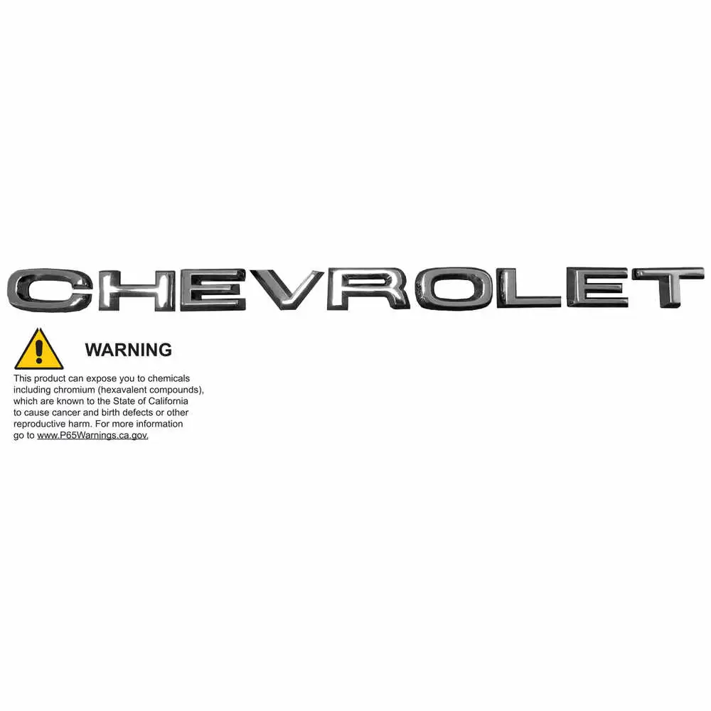 1967-1968 Chevrolet Pickup Truck CK Chevrolet Hood Emblem Letters 0849 ...