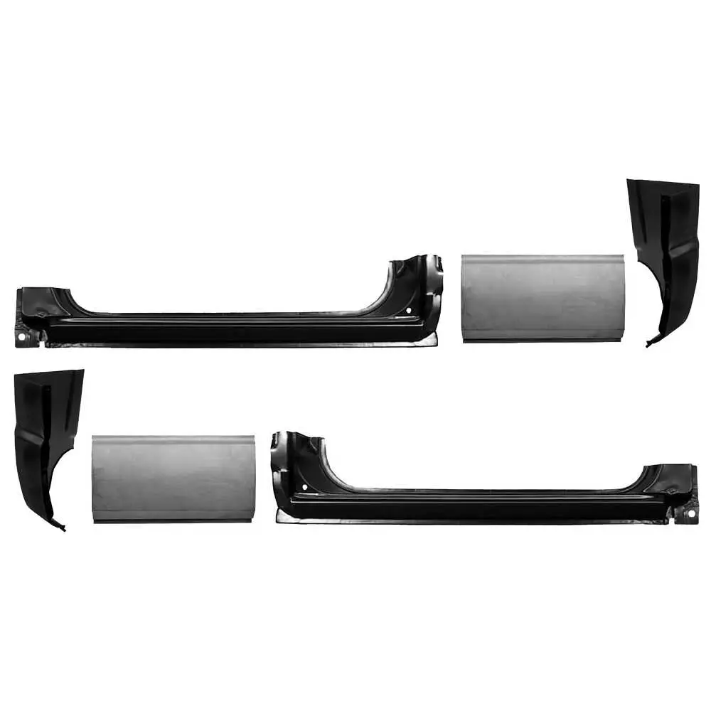 1982-1993 Chevrolet S10 Pickup 2 Door extended cab Rocker Panel & Cab ...