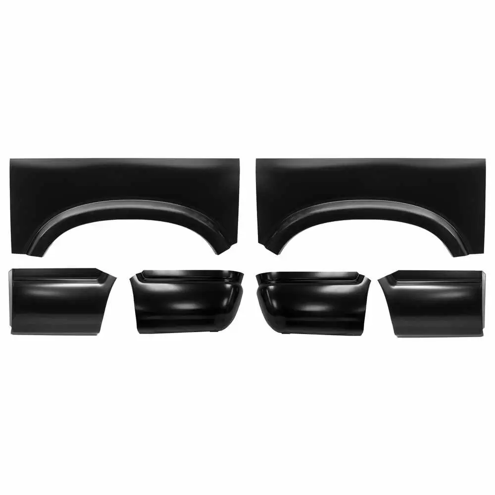 1994-2004 Chevrolet S10 Pickup Wheel Arch & Front & Rear Lower Bed Kit ...