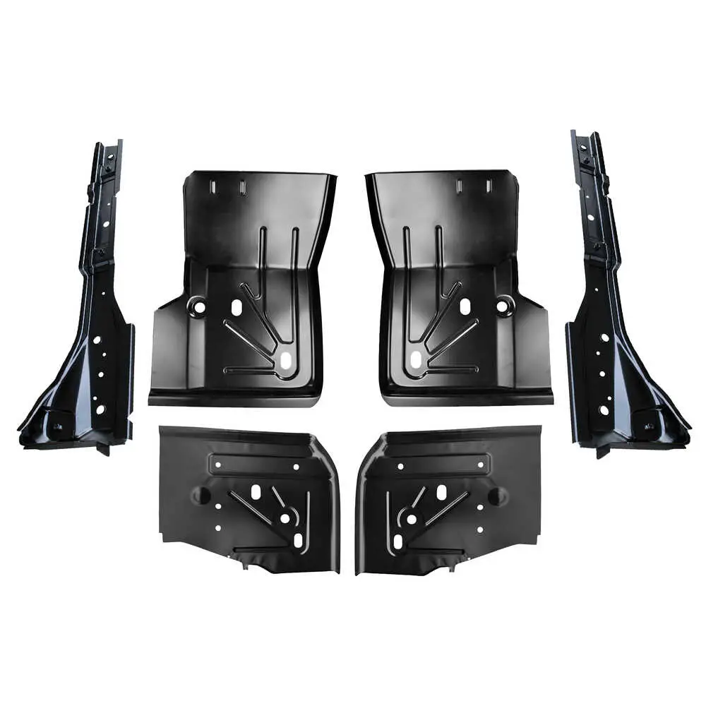 1997-2006 Jeep Wrangler TJ Torque Box, Floor Brace & Floor Pan Kit ...