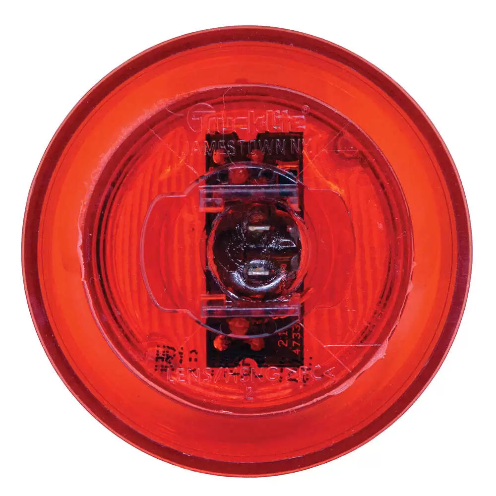 2-1/2" Round Red LED Marker Lamp - 2 LED's - Truck-Lite 10250R | Mill ...