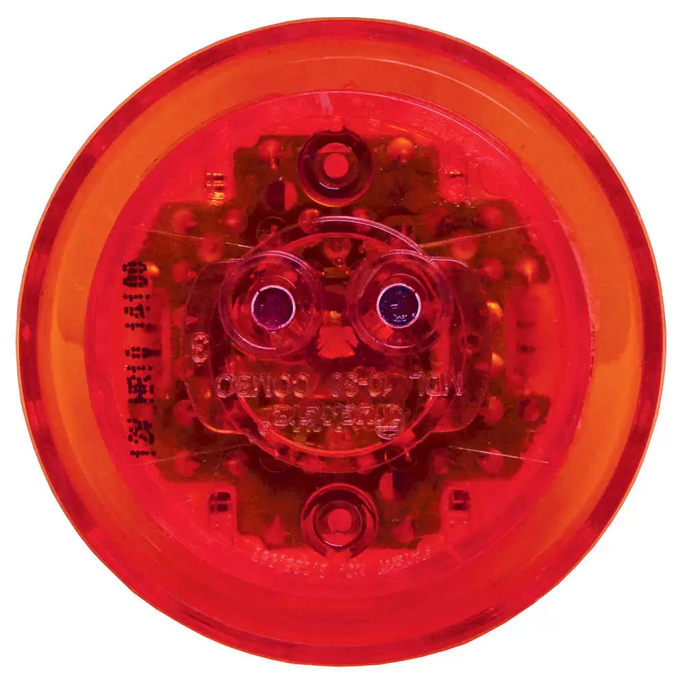 2-1/2" Round Red LED Marker Light - Truck-Lite 10075R | Mill Supply, Inc.