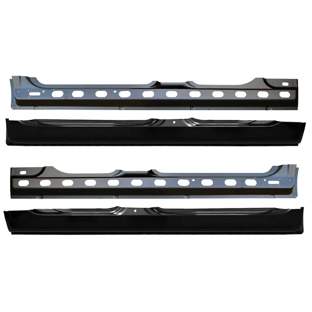 2002-2008 Dodge Ram 1500 Pickup Truck Quad Cab Inner & Outer Rocker ...