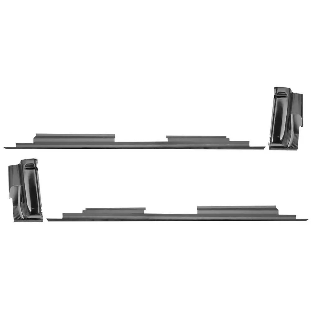 2004-2008 Ford F150 Pickup Truck Crew Cab Slip-On Rocker Panel & Cab ...