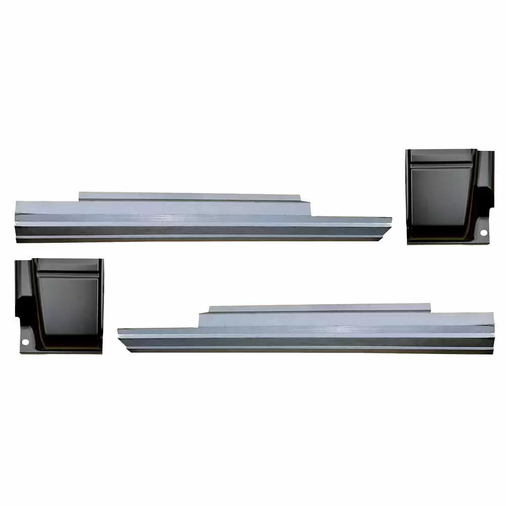 2009-2014 Ford F150 Pickup Truck Standard Cab Slip-On Rocker Panel ...