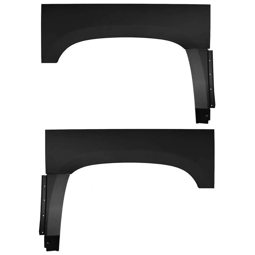 2015-2020 Chevrolet Suburban Front Lower Quarter & Rear Upper Wheel ...