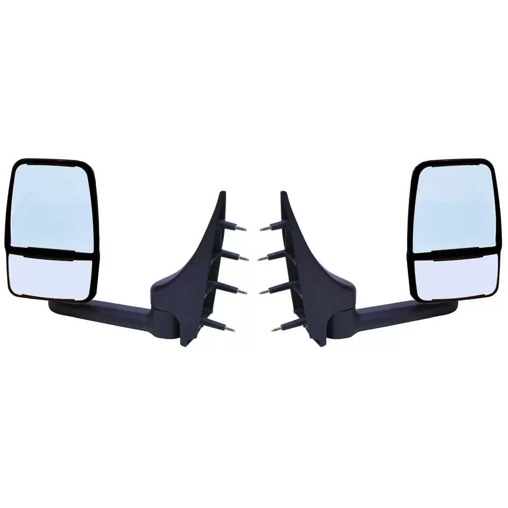 2020 Deluxe Manual Mirror Assembly kit for 96" Body Width - Black ...