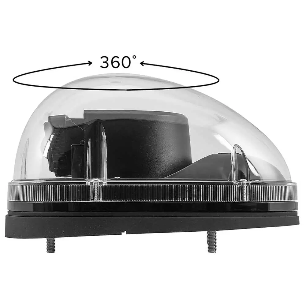 360 Degree Remote Control LED Spot / Flood light, 12/24VDC, Permanent ...