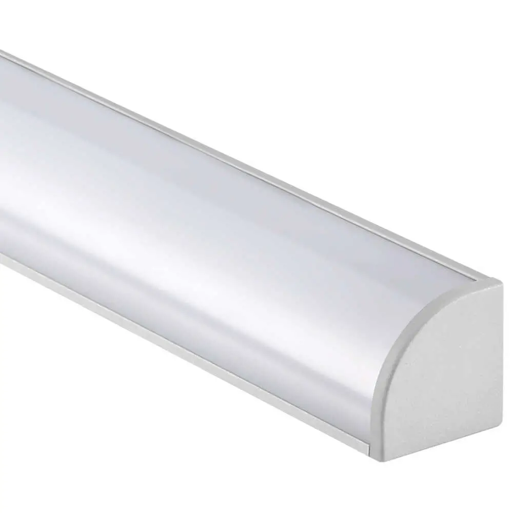 45 Degree Rigid White Linear Interior Strip Light, 12" | Mill Supply, Inc.
