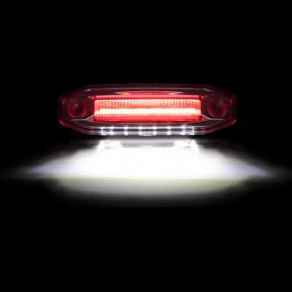 5" x 1.5" LED Red Clearance Marker with Ground Light | Mill Supply, Inc.