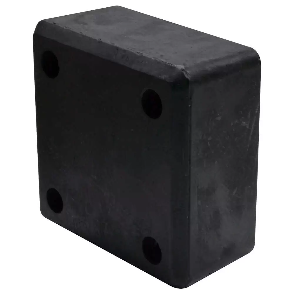 6.25" x 6" x 3" Rubber Dock Bumper with 4.125" Hole Centers | Mill ...