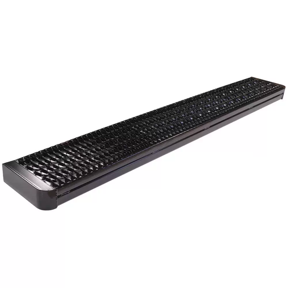 82" Wide x 12" Deep - Rear Steel Step Bumper with Grip Strut Surface ...
