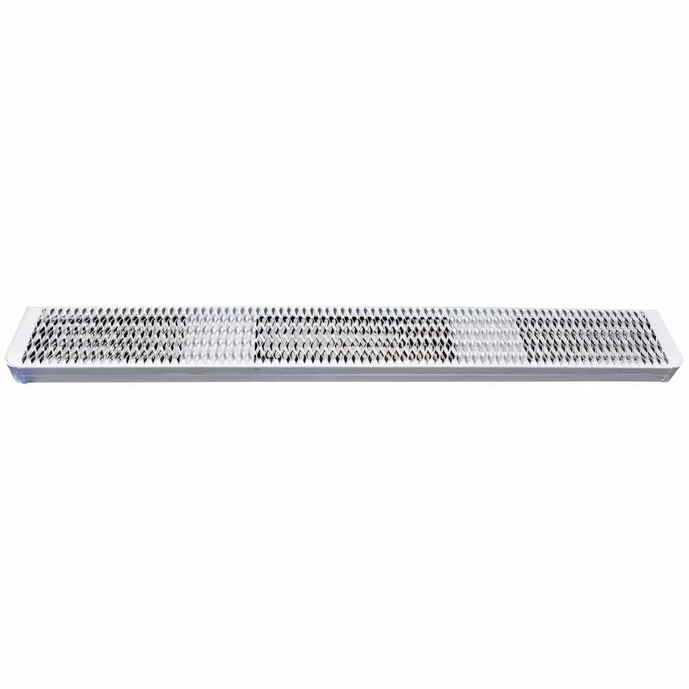 95" Wide x 12" Deep - Rear Steel Step Bumper with Grip Strut Surface ...