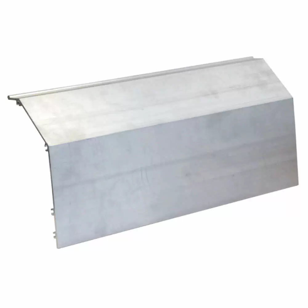 Aluminum Wind Deflector, 98"L, Cut to Length - Buyers | Mill Supply, Inc.