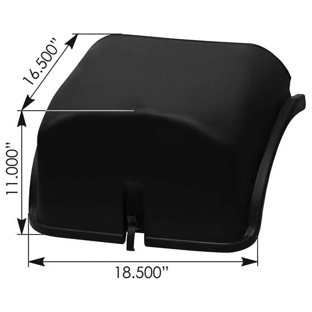 Battery Box Cover fits Freightliner - 20" x 17" x 11.5" | Mill Supply, Inc.