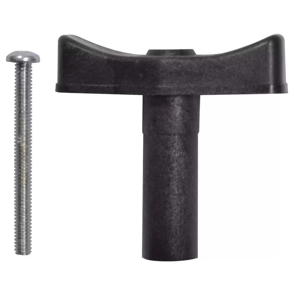 Black Vent Crank Handle with Screw | Mill Supply, Inc.