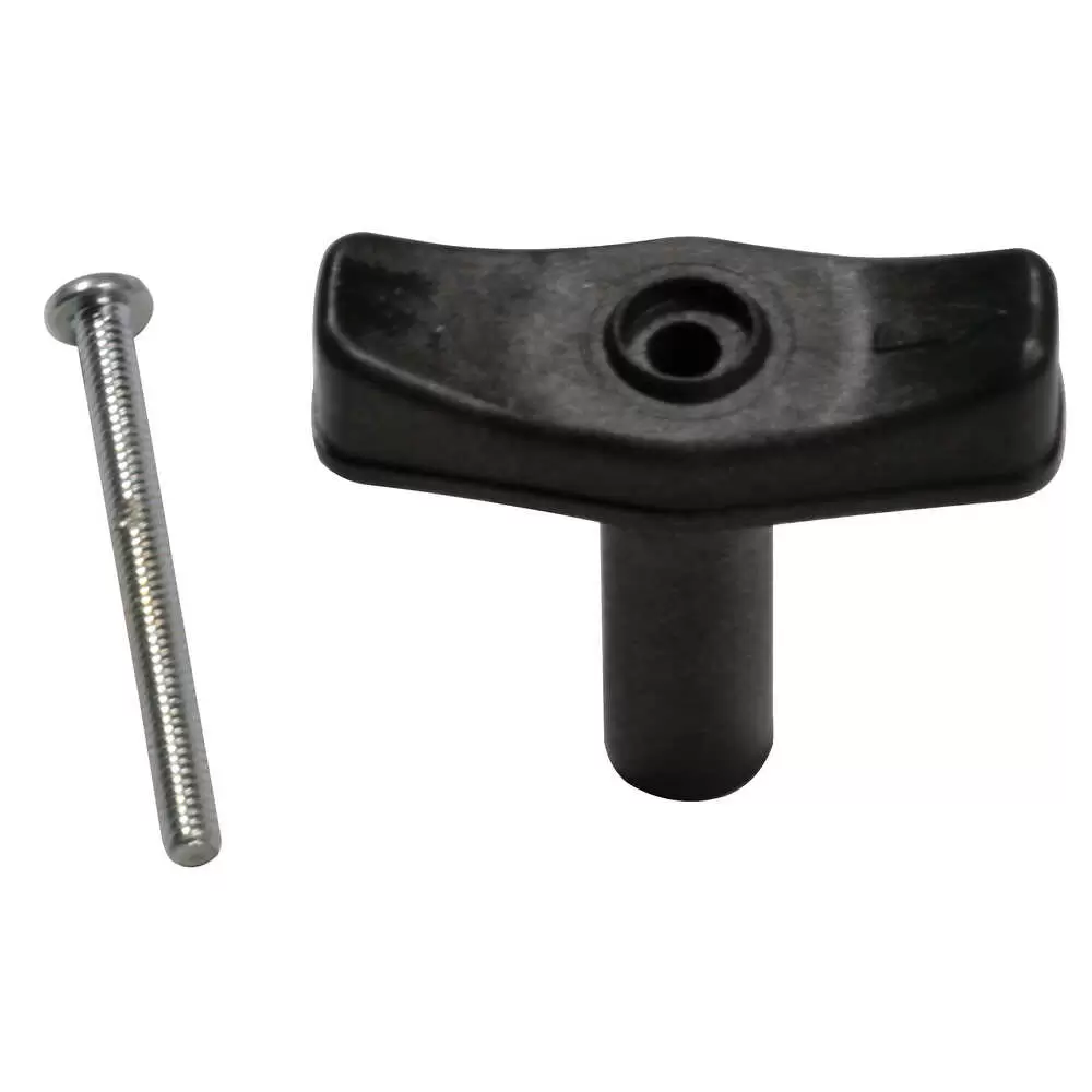 Black Vent Crank Handle with Screw | Mill Supply, Inc.