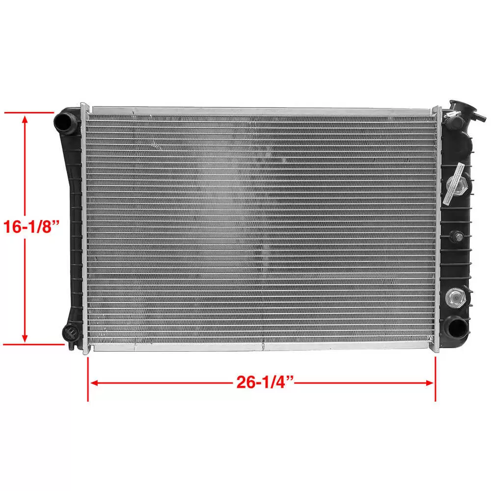 Radiator for 1973 - 1980 292 c.i. / 4.8L | Mill Supply, Inc.