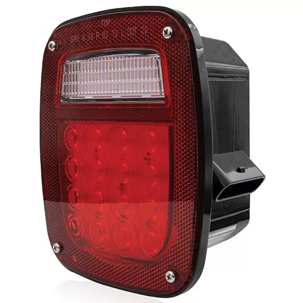 Three Stud LED Box Style Multi-Function Stop/Tail/Turn with Back-Up ...