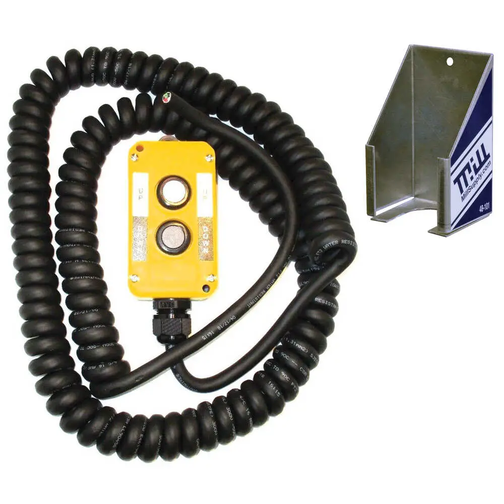 Weatherproof Remote Control Switch Kit, with 10 ft. 16/4 Retractile ...